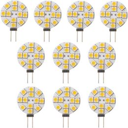 10 x nicht dimmbare G4-LED-Leuchtmittel, warmweiß, 2700 k, 180° Strahl, Ersatz-Glühbirne, 20 w Halogenlampe für Küche, Wohnmobil, Wohnmobil,