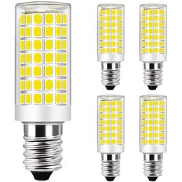 E14 9W LED-äquivalente Halogenlampe 75W-Kaltweiß 6000K-Nicht dimmbar-AC 220-240V (4er-Pack) npterbl