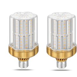 2er-Set E27-30-W-LED-Glühbirne, warmweiß 3000 k (entspricht 250 w Glühlampe), 3500 lm, nicht dimmbar, flimmerfrei