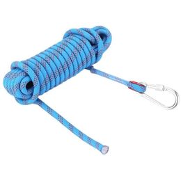 Klettern Survival Fallschirmseil Kletterseil Hilfsseil Multifunktions-Sicherheitsseil zum Klettern Bergsteigen Klettern Bergab 12 mm (20 m)