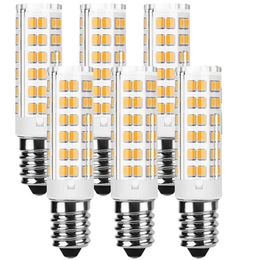 LED-Glühbirne E14, 7 W (entspricht 65 W Halogen), warmweiß 3000 K, 700 lm, kleine Edison-Schraube, nicht dimmbar, flimmerfrei, Wechselstrom 220–240