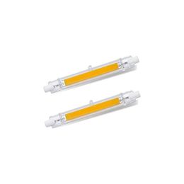 R7S LED-Glühbirne, 118 mm, Kaltweiß 6000 k, 1200 lm, R7S 13 w COB-LED-Halogen-Äquivalent R7S J118 100 w 120 w, 360 Grad, nicht dimmbar, led R7S 118