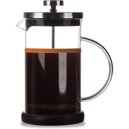 Aougo - French-Press-Kaffeemaschine – 5 Tassen – French-Press-Kaffeemaschine 600 ml, französische Karaffe für Filterkaffee, Espresso und Tee mit