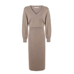 TATUUM Strickkleid 'JASMINE' Damen Gr&ouml;&szlig;e S dunkelbeige