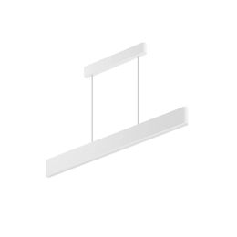 LINEA LIGHT LED-Hängeleuchte Satori, Länge 86,4 cm, weiß, 2.700 K, Alu