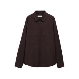 Mango Man Button Up Shirt 'Sergi' male Brown size L