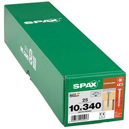 Spax® Holzbauschrauben T40 Tellerkopf WIROX 10 mm x 340 mm, 25 St.