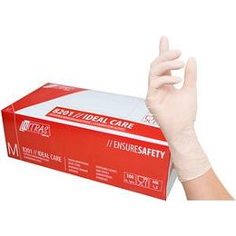 NITRAS® unisex Einmalhandschuhe IDEAL CARE weiß Größe M 100 St.