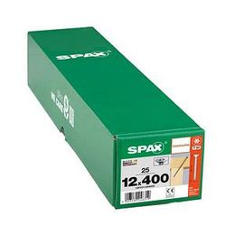 Spax® Holzbauschrauben T50 Senkkopf WIROX 12 mm x 400 mm, 25 St.