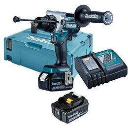 Makita DHP486RTJ Akku-Schlagbohrschrauber-Set 18,0 V, mit 2 Akkus