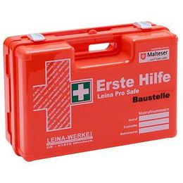 Leina-Werke Erste-Hilfe-Koffer Pro Safe Baustelle DIN 13157 + Erweiterung orange