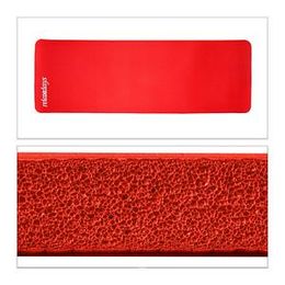 Relaxdays Yogamatte rot 60,0 x 180,0 x 1,0 cm