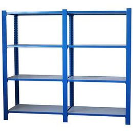 Simonrack Regal OFFICLICK 8435104999233 blau, weiß 180,0 x 30,0 x 150,0 cm