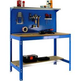 Simonrack Werkbank SIMONWORK BT3 900 blau 91,0 x 61,0 x 144,5 cm