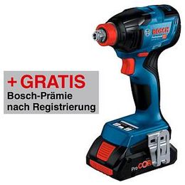 AKTION: Bosch Professional GDX 18V-210 C Akku-Schlagschrauber-Set 18,0 V, mit 2 Akkus mit Prämie nach Registrierung