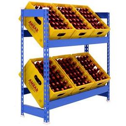 Simonrack Getränkekistenregal SIMONBOTTLE 2 8435104962411 blau 100,0 x 30,0 x 100,0 cm