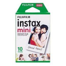 Fujifilm instax mini Sofortbildkamera-Film weiß, 10 St.