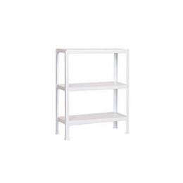 Simonrack Schwerlastregal SIMONHOME CLICK PLUS 3 8435104938904 weiß 80,0 x 30,0 x 90,0 cm