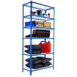 Simonrack Schwerlastregal SIMONCLICK MEGAPLUS 6 8425437077111 blau, weiß 120,0 x 50,0 x 250,0 cm