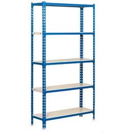 Simonrack Schwerlastregal SIMONCLICK 5 8435104907290 blau, weiß 90,0 x 30,0 x 180,0 cm