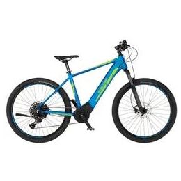 E-Bike Fischer FAHRRAD "MONTIS 6.0i 504" E-Bikes Gr. 51cm, 29 Zoll (73,66cm), blau (blau matt) Pedelec, Elektrofahrrad für Damen u. Herren, MTB Bestseller