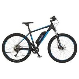 E-Bike Fischer FAHRRAD "MONTIS 2.1 418" E-Bikes Gr. 51cm, 29 Zoll (73,66cm), schwarz (graphitschwarz) Pedelec, Elektrofahrrad für Damen u. Herren, MTB