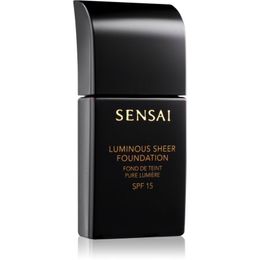 SENSAI Luminous Sheer Foundation auffrischendes Make-up SPF 15 Farbton LS204.5 Warm Beige 30 ml