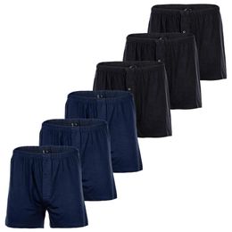 Yourbasics Boxer shorts male Blue, Black size XXL
