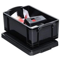 Really Useful Box Aufbewahrungsbox 9,0 l schwarz 39,5 x 25,5 x 15,5 cm