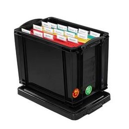 Really Useful Box Aufbewahrungsbox 19,0 l schwarz 39,5 x 25,5 x 29,0 cm