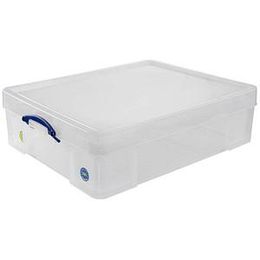 Really Useful Box Aufbewahrungsbox 70,0 l transparent 81,0 x 62,0 x 22,5 cm