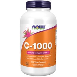 Now Foods, C-1000 Caps mit 100 mg Biofl. 250 Kapseln [70,82 EUR pro kg]