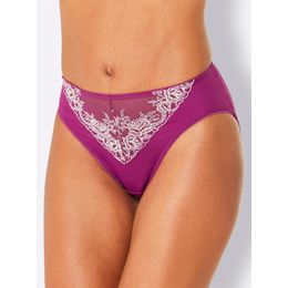w&auml;schepur w&auml;schepur Damen Jazzpants, magenta-ecru, Gr&ouml;&szlig;e 36/38