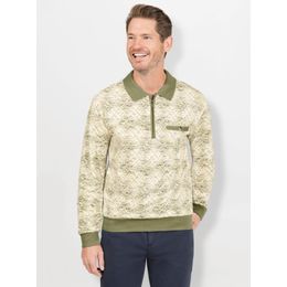 Marco Donati Langarm-Poloshirt