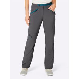 Damen Funktions-Hose, Grau, Gr. 38, Catamaran Sports, Gerade Hosen, Material: Polyester