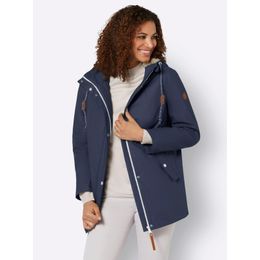 WITT Damen Jacke mit Teddy-Futter, marine, Gr&ouml;&szlig;e 36