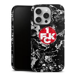 DeinDesign iPhone 16 Pro Handy Panzer Handyh&uuml;lle robuste Outdoor H&uuml;lle Schutzh&uuml;lle matt Coat Of Arms 1. Fc Kaiserslautern Muster Tough Case