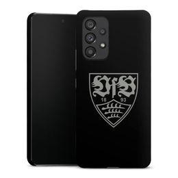 DeinDesign Galaxy A53 5G Handy Premium Case Smartphone Handyh&uuml;lle Schutzh&uuml;lle matt Vfb Stuttgart Logo Official Licensed Product Premium Case