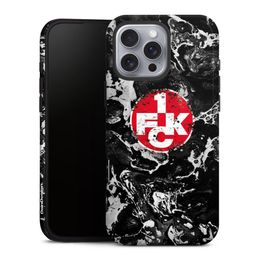 DeinDesign iPhone 16 Pro Max Handy Panzer Handyh&uuml;lle robuste Outdoor H&uuml;lle Schutzh&uuml;lle matt Coat Of Arms 1. Fc Kaiserslautern Muster Tough Case