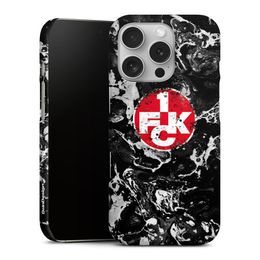 DeinDesign iPhone 16 Pro Handy Premium Case Smartphone Handyh&uuml;lle Schutzh&uuml;lle matt Coat Of Arms 1. Fc Kaiserslautern Muster Premium Case