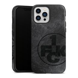 DeinDesign iPhone 13 Pro Max Handy Panzer Handyh&uuml;lle robuste Outdoor H&uuml;lle Schutzh&uuml;lle gl&auml;nzend Concrete 1. Fc Kaiserslautern 1. Fck Tough Case