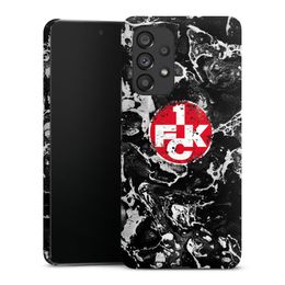 DeinDesign Galaxy A53 5G Handy Premium Case Smartphone Handyh&uuml;lle Schutzh&uuml;lle gl&auml;nzend Muster 1. Fc Kaiserslautern Coat Of Arms Premium Case