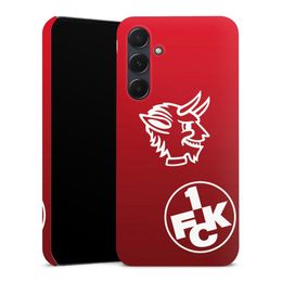 DeinDesign Galaxy A55 5G Handy Premium Case Smartphone Handyh&uuml;lle Schutzh&uuml;lle matt Devil Official Licensed Product 1. Fc Kaiserslautern Premium Case