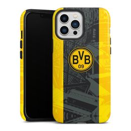 DeinDesign iPhone 13 Pro Max Handy Panzer Handyh&uuml;lle robuste Outdoor H&uuml;lle Schutzh&uuml;lle gl&auml;nzend Bvb Borussia Dortmund Stadium Tough Case