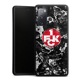 DeinDesign Galaxy S20 FE Handy Premium Silikon H&uuml;lle Handyh&uuml;lle schwarz Case Muster 1. Fc Kaiserslautern Coat Of Arms Silikon Premium Case