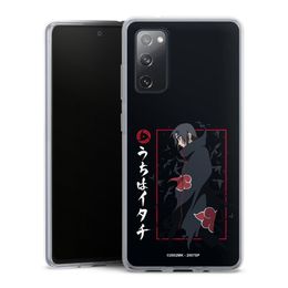 DeinDesign Galaxy S20 FE Handy Silikon H&uuml;lle Case transparent Handyh&uuml;lle Itachi Uchiha Official Licensed Product Naruto Shippuden Silikon Case