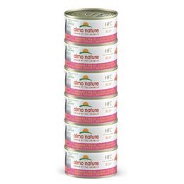 Almo Nature HFC Jelly Megapack Lachs & Huhn 6x70g