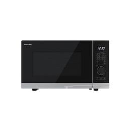 Sharp Premium series YC-PG254AE-S - microwave oven with grill - freestanding - silver