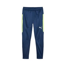Puma Sporthose Herren Gr&ouml;&szlig;e XS dunkelblau / neongr&uuml;n