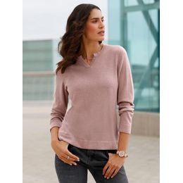 Strickpullover Inspirationen "Pullover" Gr. 48, lila (mauve) Damen Pullover